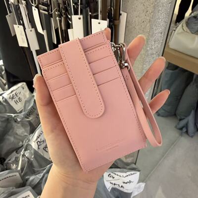 3.19韩国东大门bucksleather纯色手工皮质多层卡包钱夹