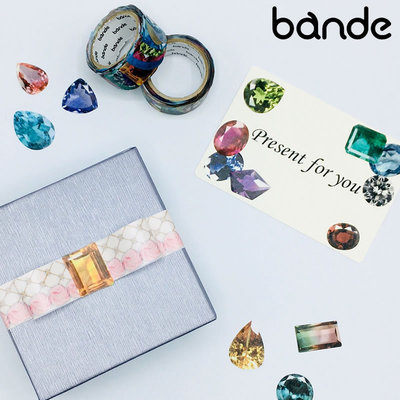 日本bande新款贴纸贴和纸胶带