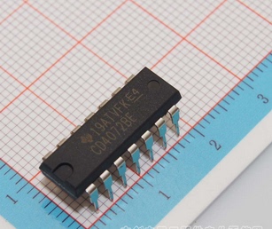 CD4072BE 进口原装  TI正品 DIP14 CD4072