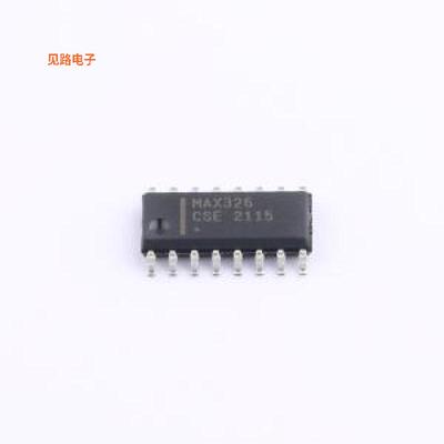 MAX326CSE+T -[原装IC SW SPST-NCX4 3.5KOHM 16SOICSO-16