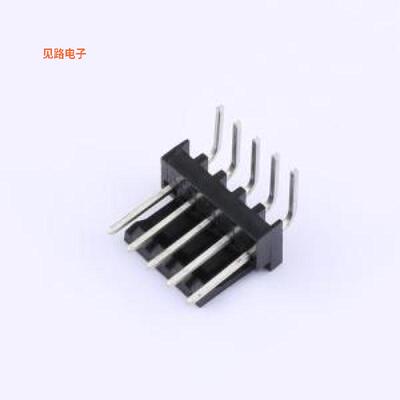 3-647630-5 -[原装CONN HEADER R/A 5POS 2.54MM弯插,P=2.54mm