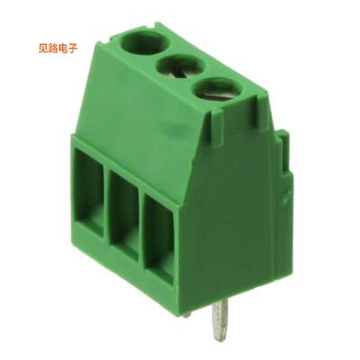 284391-3 -[全新TERM BLK 3POS SIDE ENT 3.5MM PCB]