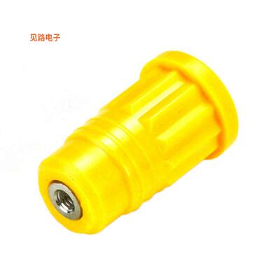 CT2914-4 -[全新CONN BANANA JACK PRESS-FIT YLW]
