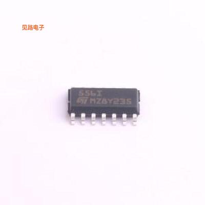 TS556IDTTR -[低功耗双路CMOS定时器SOIC-14555定时器/计时器