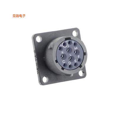 UTSX014E12S -[全新SQUARE FLANGE RECEPTACLE, WITHOU]