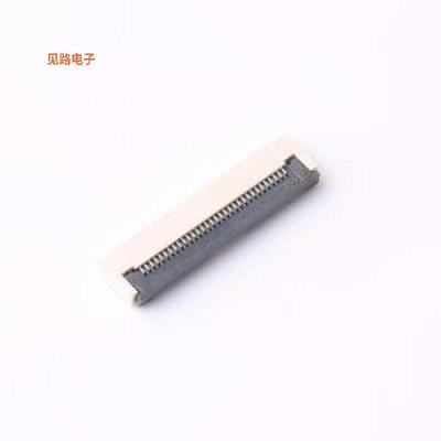 ZX-0.5FPC-FWX-H1.5-24P -[原装FFC/FPCSMD,P=0.5mm,卧贴