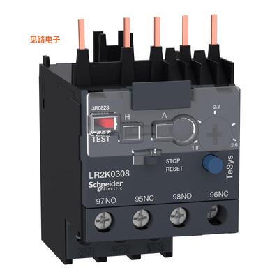 LR2K0308 -[全新TESYS K OVERLOAD RELAY CL10 1.8]