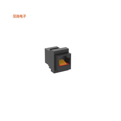 133513-E -原装[MODJACK 8P8C/RJ45 SHLD CAT5插孔，8p8c（RJ45）