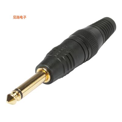 HI-J63M03-G -[全新Jack (6,3mm) 2-pole gold pin]