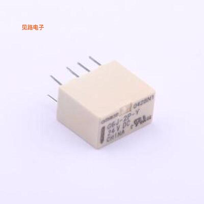 G6J-2P-Y DC24 -[原装RELAY TELECOM DPDT 1A 24VDIP,5.7x10.6mm