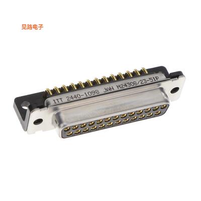 M24308/23-51P -[全新CONN D-SUB RCPT 25POS R/A SOLDER]