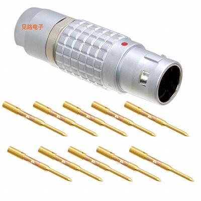 FGG.2B.310.CYCZ -[全新CONN PLUG MALE 10POS GOLD CRIMP]