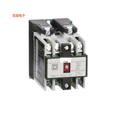 8501XO40V06 -原装[RELAY 600VAC 10AMP NEMA +OPTIONS底座安装