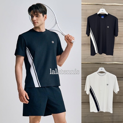 韩代｜SergioTacchini男士网球专用Linea速干凉感短袖T恤｜26春