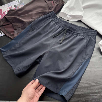 英国外贸速干透气夏季男士户外运动跑步沙滩休闲短裤五分裤S00490