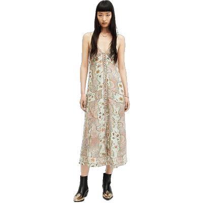 ALLSAINTS女士蕾丝吊带连衣裙