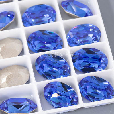 正品施家奥地利水晶4120椭圆美甲