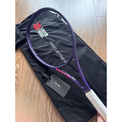 代购 Wilson PRO STAFF 97 V14 威尔胜定制网球拍粉紫色Blade V9