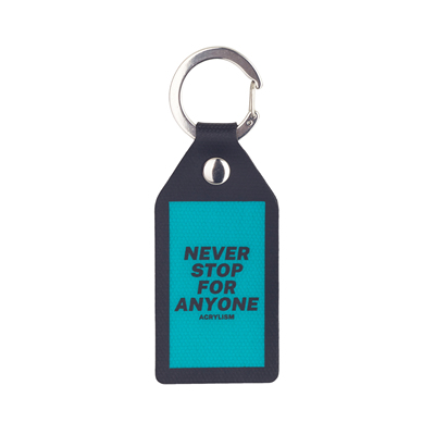 #0044# never stop for anyone 包袋挂件  包挂  挂饰 Bag Charm