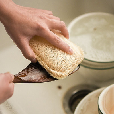 丝瓜瓤丝瓜络洗碗巾厨房清洁锅刷