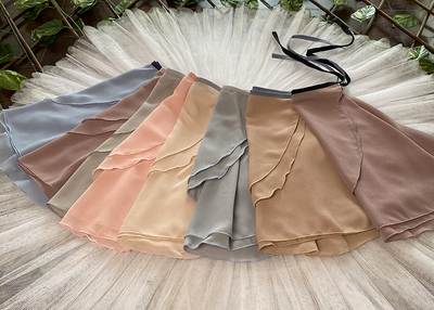 纱裙舞蹈裙芭蕾舞裙系带一片裙