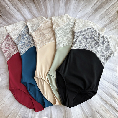 ModLatBal Dance 芭蕾舞蹈服全布料连体服体操服瑜伽服空中练功服