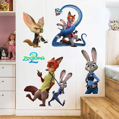 疯狂动物城海报卡通动漫墙贴壁纸