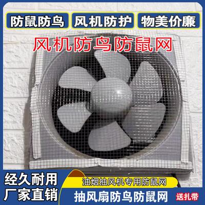 防鼠防鸟网罩卫生间排气管通风口油烟口PVC下水管道过滤地漏网罩