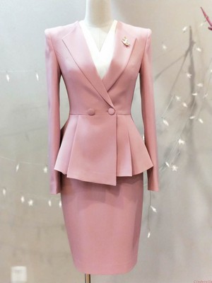 新款女装量身定做小西装主持人