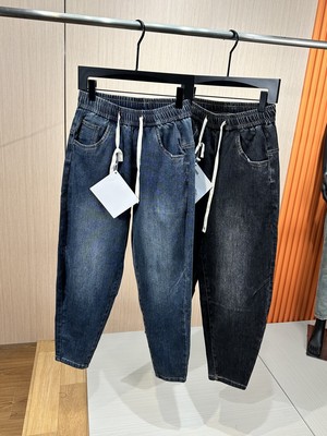 男士潮牌宽松大码秋冬老爹裤子男