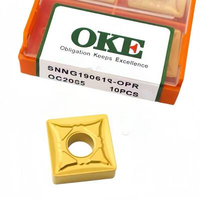 株洲OKE 大四方数控车刀片SNMG190612/190616-OPR OC2025加工钢件