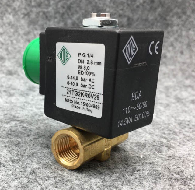 意大利ODE电磁阀21T2BV28-F逐步由21TG2KR0V28替代电磁阀 原装货