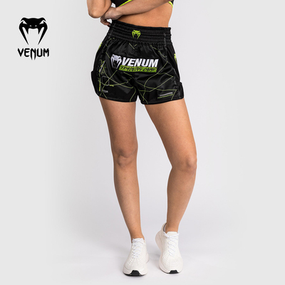 VENUM毒液 VTC4.0训练营泰拳短裤女健身训练拳击搏击运动格斗