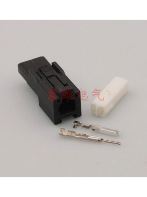 DJ70231-1.2-11适用于汽车连接器接插件2孔 带端子插头 6098-2541