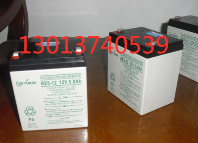 GSYUASA日本进口汤浅蓄电池RE5-12消防主机12V5AH精密仪器UPS主机