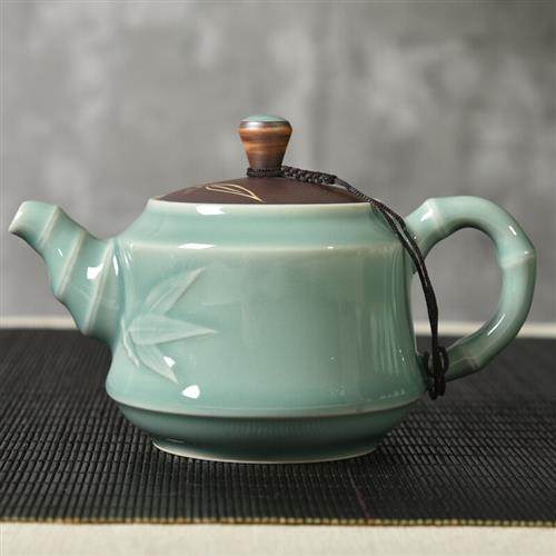 龙泉青瓷壶,龙泉青瓷_大山谷图库