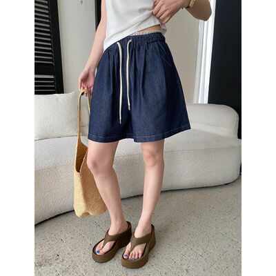 司南时髦攻略氛围花边拼接松紧