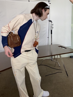 UMAMIISM不规则拼接训练服