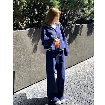 慵懒休闲套装女春秋2025新款爆款