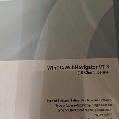 WinCC/WebNavigator V7.3 10客户端单授权 工控运行软件议价维修