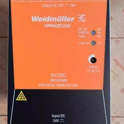 2001820000 工业直流电源 DC/DC 24V 20A 可调输议价维修