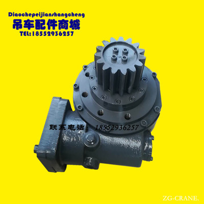 徐工随车吊配件 HZ050F回转减速机总成 SQ10吨随车吊 铜涡轮