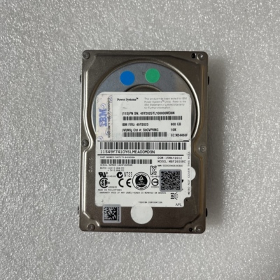 49Y2023 IBM 600G 2.5寸 10K HUC109060CSS600 刀片服务器硬盘