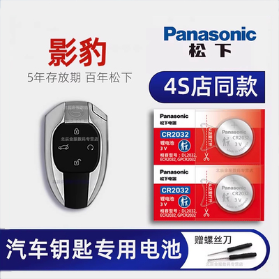 原装广汽传祺影豹汽车钥匙电池
