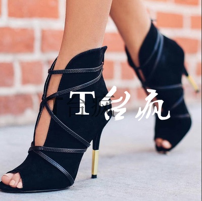 sillarulers凉鞋超高跟舞台