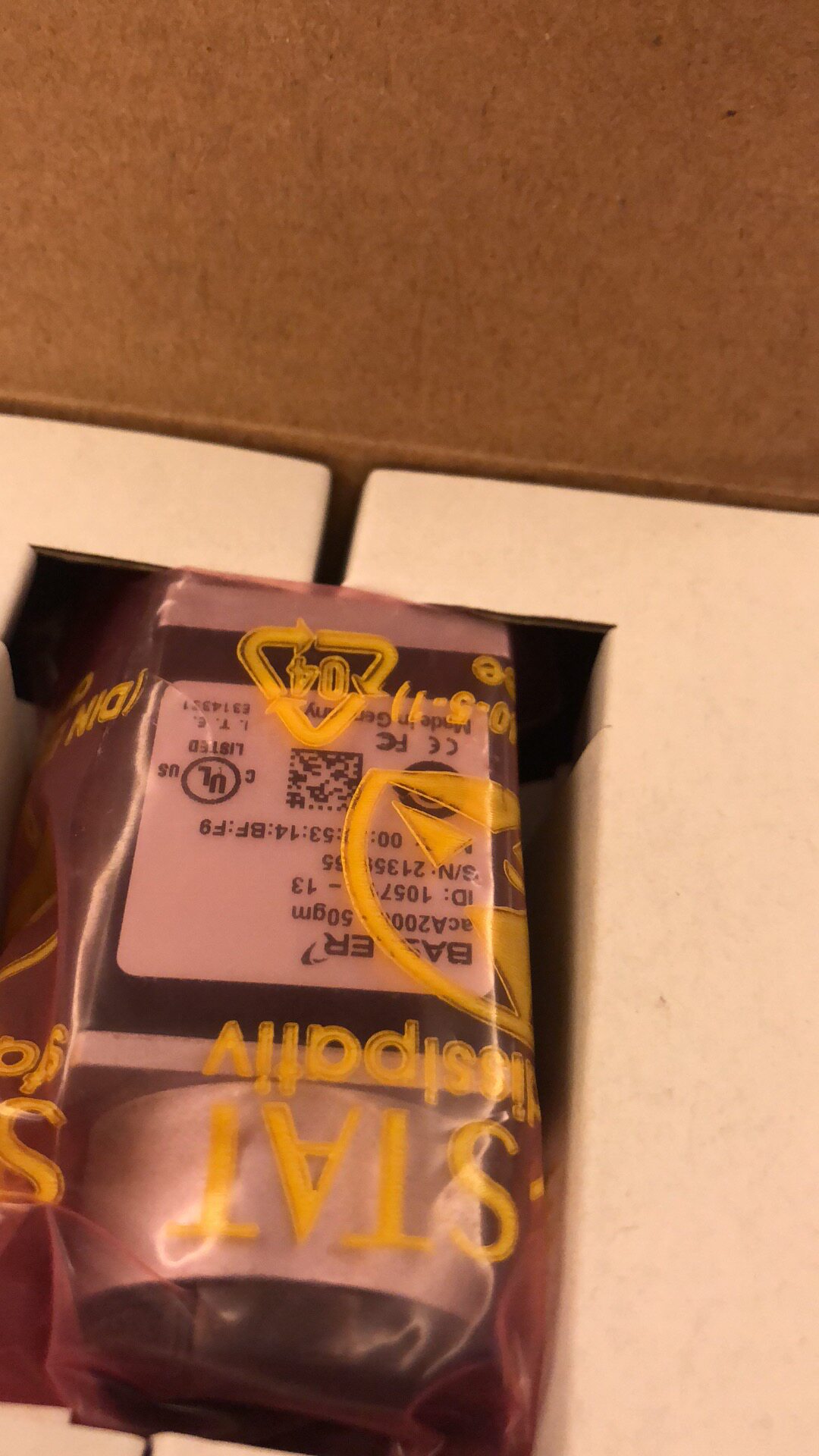 basler ACA2000-50GM 工业相机 带包装98新 质保一年