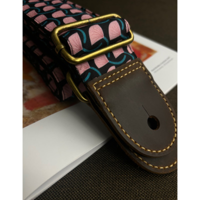 前卫艺术感原创吉他背带