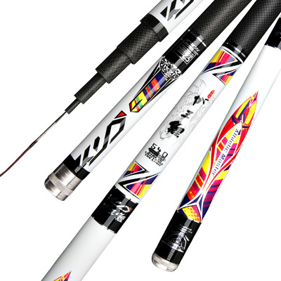 厂家批发新款鱼竿台钓竿28钓碳素3.6-7.2米钓鱼竿长节手竿