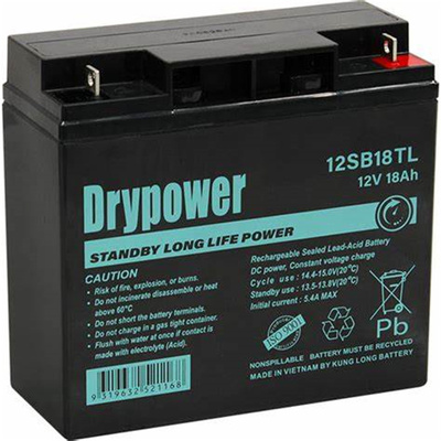 Drypower蓄电池12SB18TL12V-18