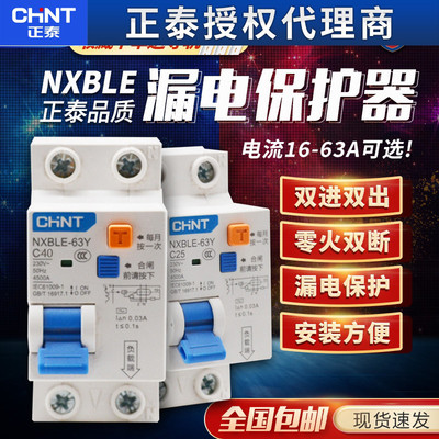小型漏电断路器NXBLE-63Y